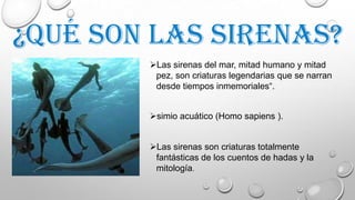 Las sirenas | PPTX