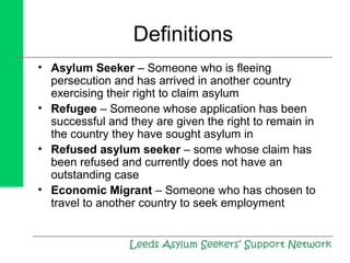 LASSN - The Asylum Journey (Updated October 2013) | PPT