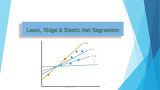 Lasso and ridge regression | PPSX