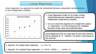 Lasso and ridge regression | PPSX