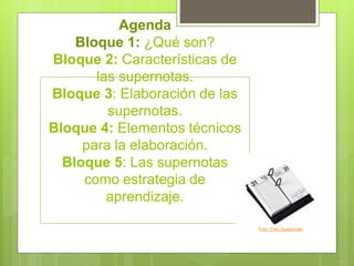 Las supernotas | PPTX