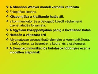 Lasswell kommunikációs modellje | PPT
