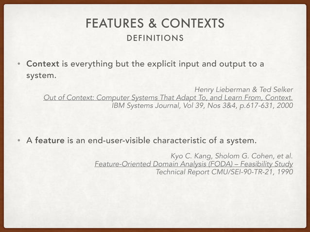 Towards A Taxonomy Of Context Aware Software Variabilty Approaches Pdf