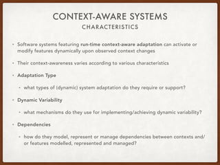 Towards a Taxonomy of Context-Aware Software Variabilty Approaches | PDF