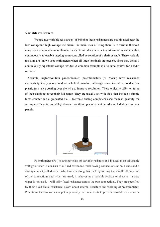 OVER VOLTAGE UNDER VOLTAGE TRIPPING MECHANISM | PDF | Physics | Science
