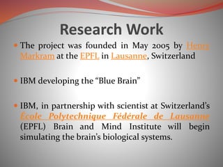 The Blue Brain Technology | PPTX