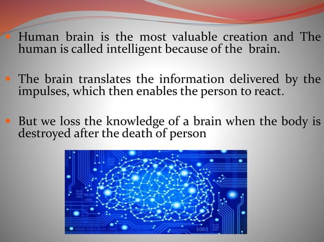 The Blue Brain Technology | PPTX | Computing | Technology & Computing