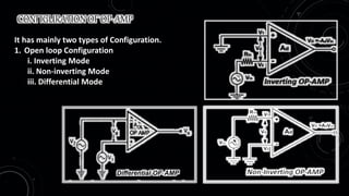 Operational Amplifiers And its applications | PPT