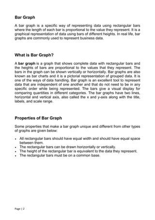 Bar Graph | PDF | Food & Drink