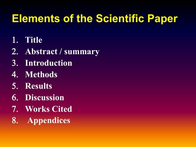Scientific Writing - Basic Skills and Tools | PDF