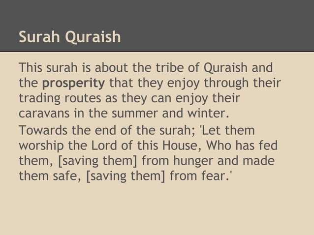 Last10 surahs of the Quran | PPT