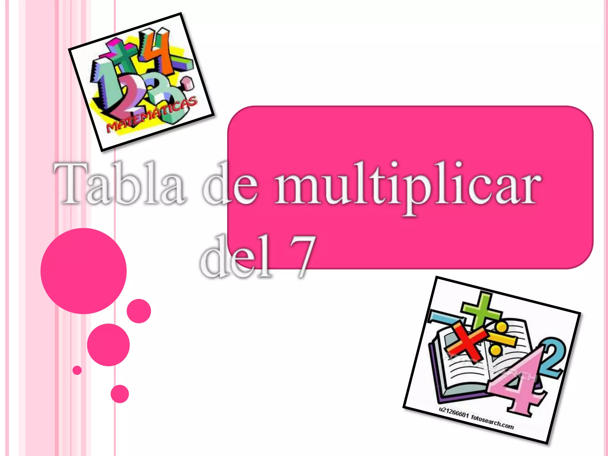 Las tablas de multiplicacion | PPTX