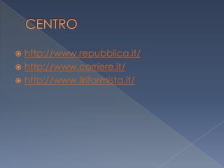 La stampa italiana | PPTX