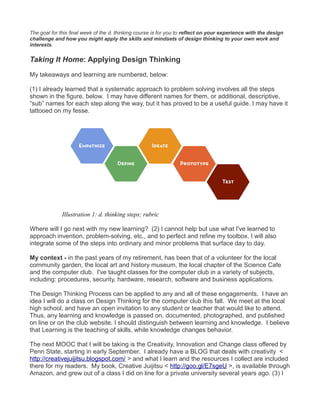 Last assignment-d.thinking | PDF