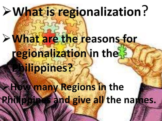 REGIONALIZATION Geography