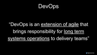The changing role of the team leader in a DevOps transformation | PPT