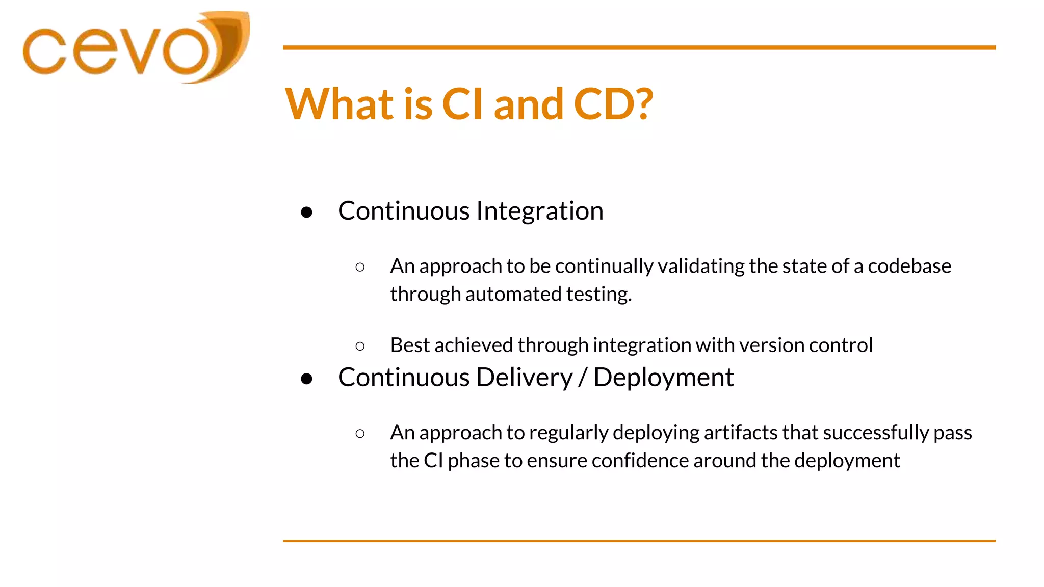Introduction to CI/CD | PPTX