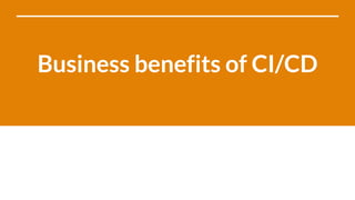 Introduction to CI/CD | PPTX