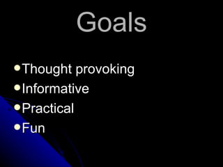 Understanding Purpose, Time and Money | PPT