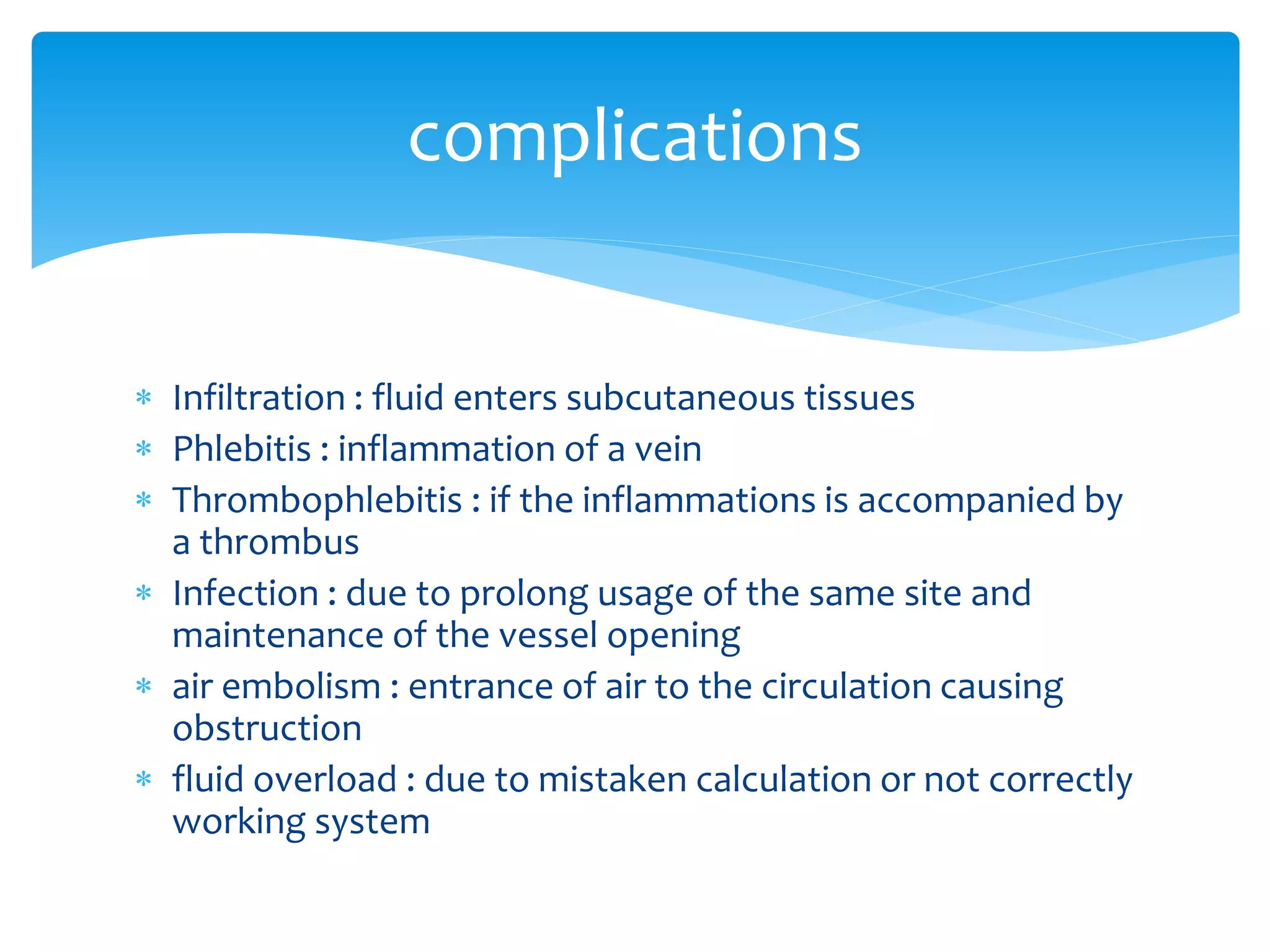 intravenous infusion therapy | PPTX