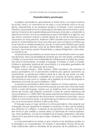 Las terapias posmodernas_una_breve_intro | PDF