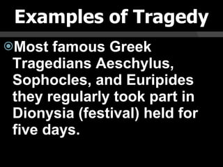Aristotle's Poetics - Epic And Tragedy | PPT