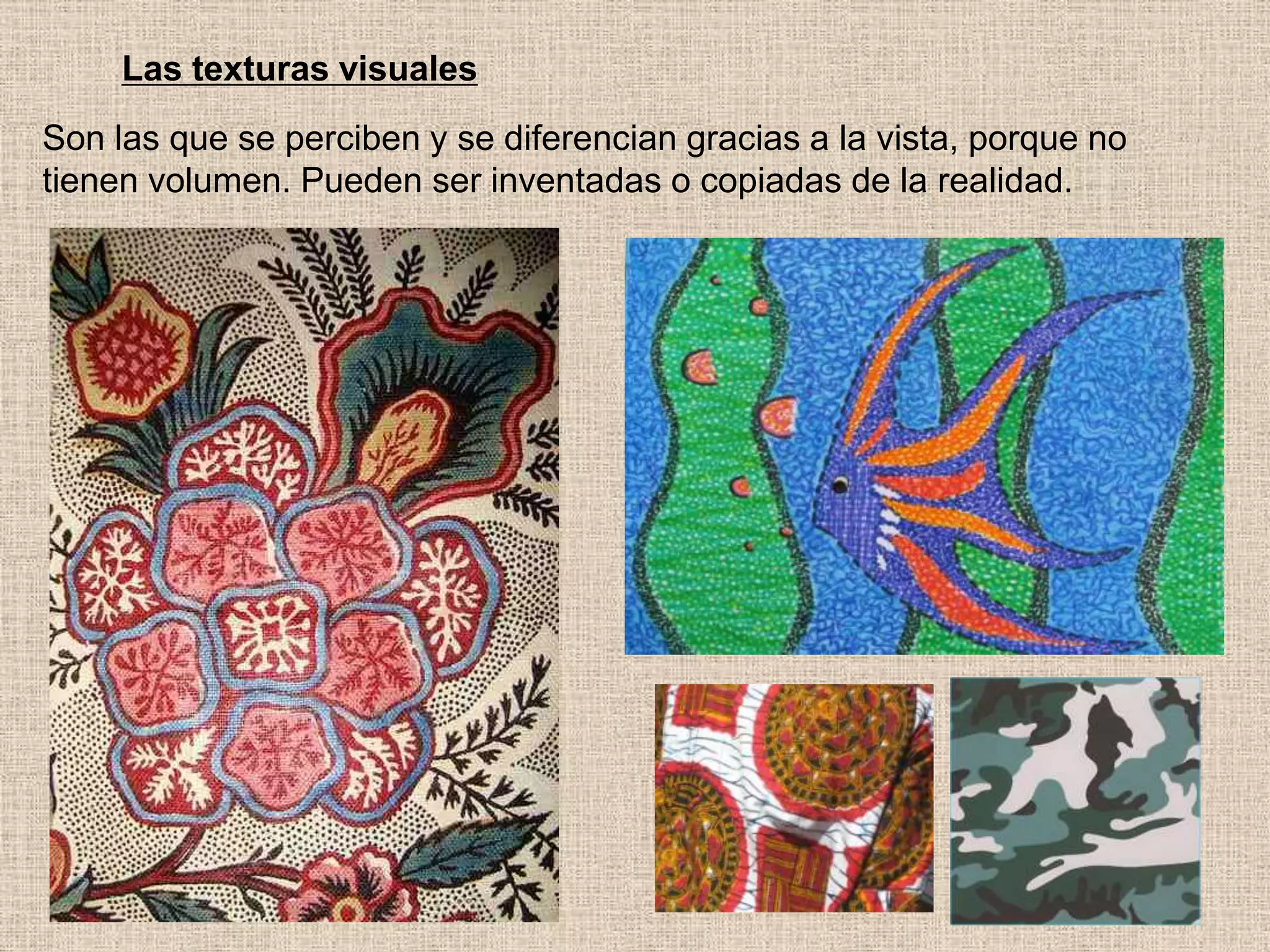 Las texturas | PPT