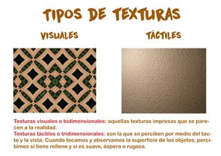 Las texturas | PDF