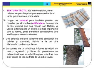 Las texturas v2011 | PPT