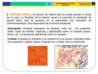 Las texturas v2011 | PPT