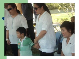 Last farewell of modesto magleo at holy gardens la union memorial park ...