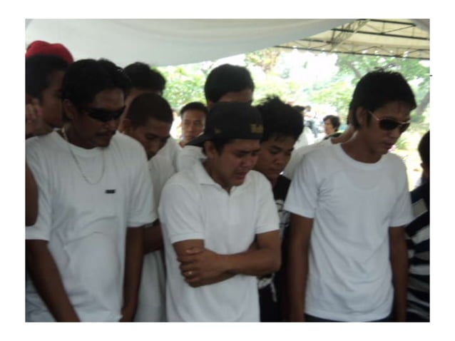 Last farewell of richard dizon at holy gardens la union memorial park | PPT