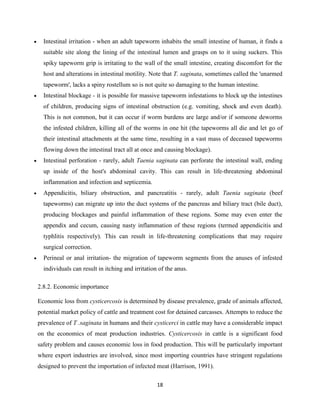 Bovine Cysticercosis | DOCX