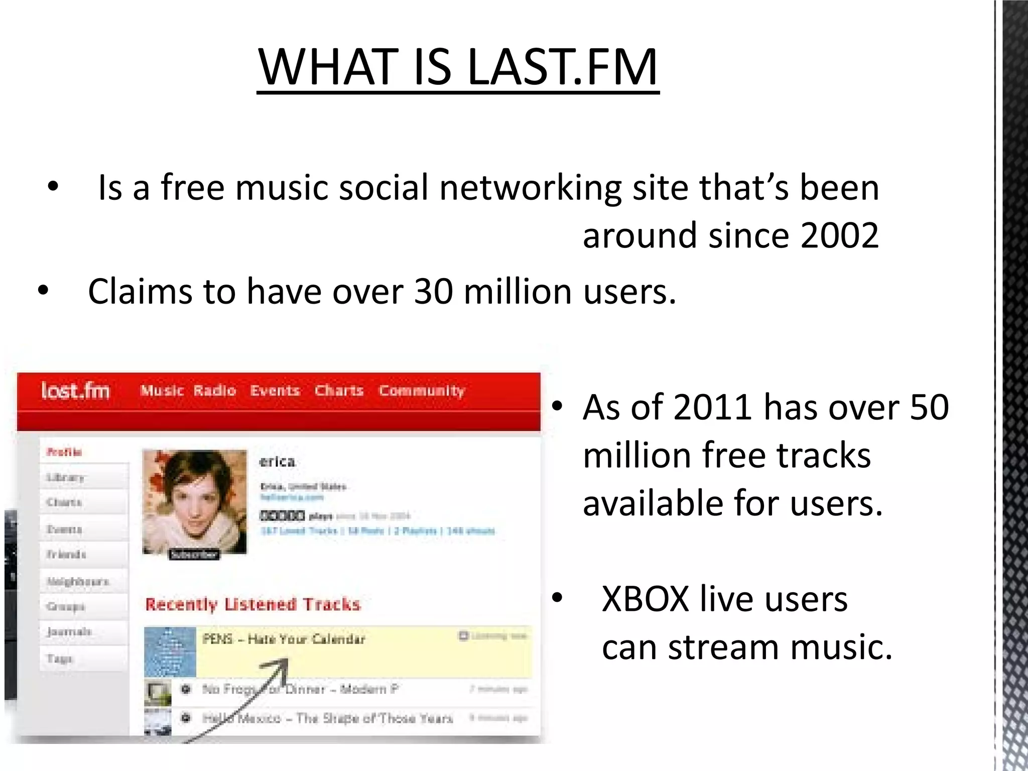 Last fm presentation | PPT
