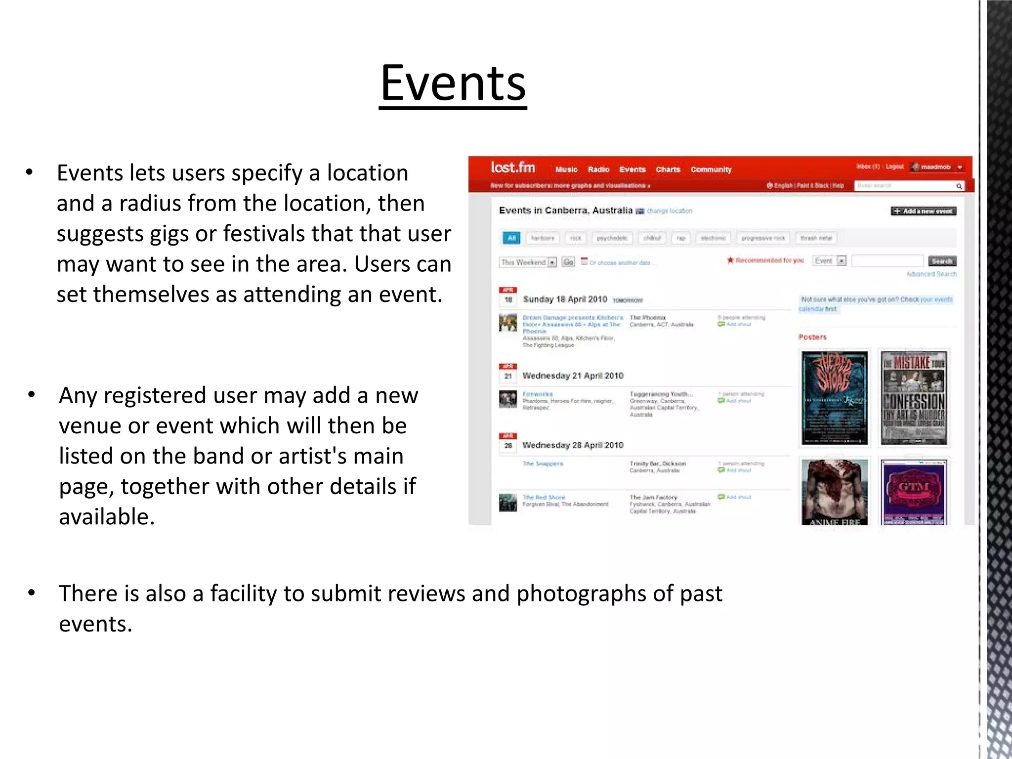 Last fm presentation | PDF