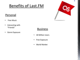 Last fm presentation | PDF