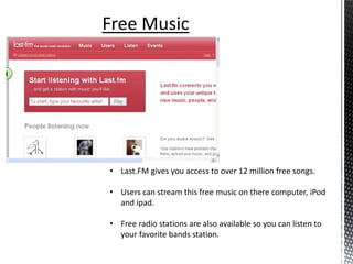 Last fm presentation | PDF