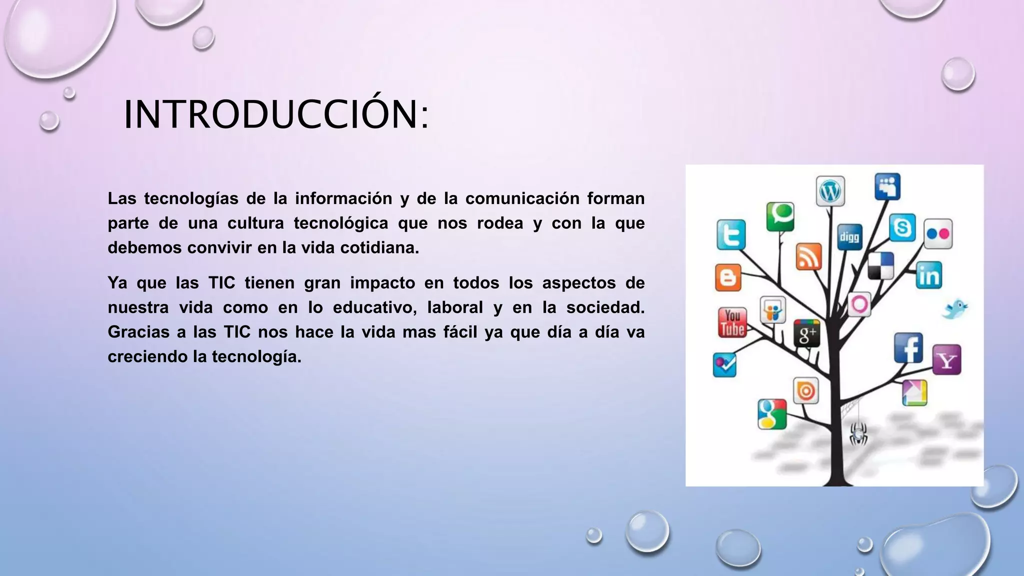 Las tic en la sociedad | PPTX | Technology & Computing