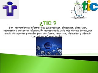Las tic's | PPT