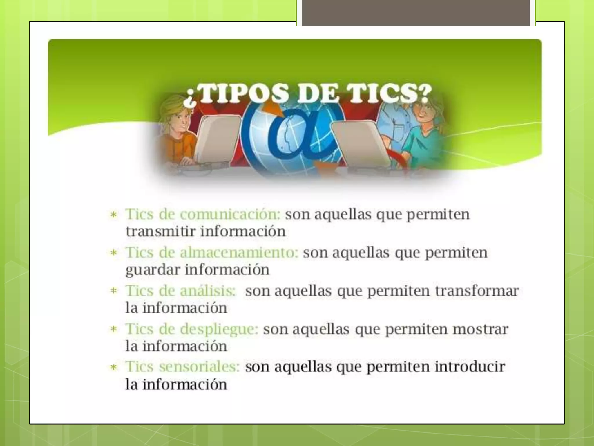 Las tics | PPTX