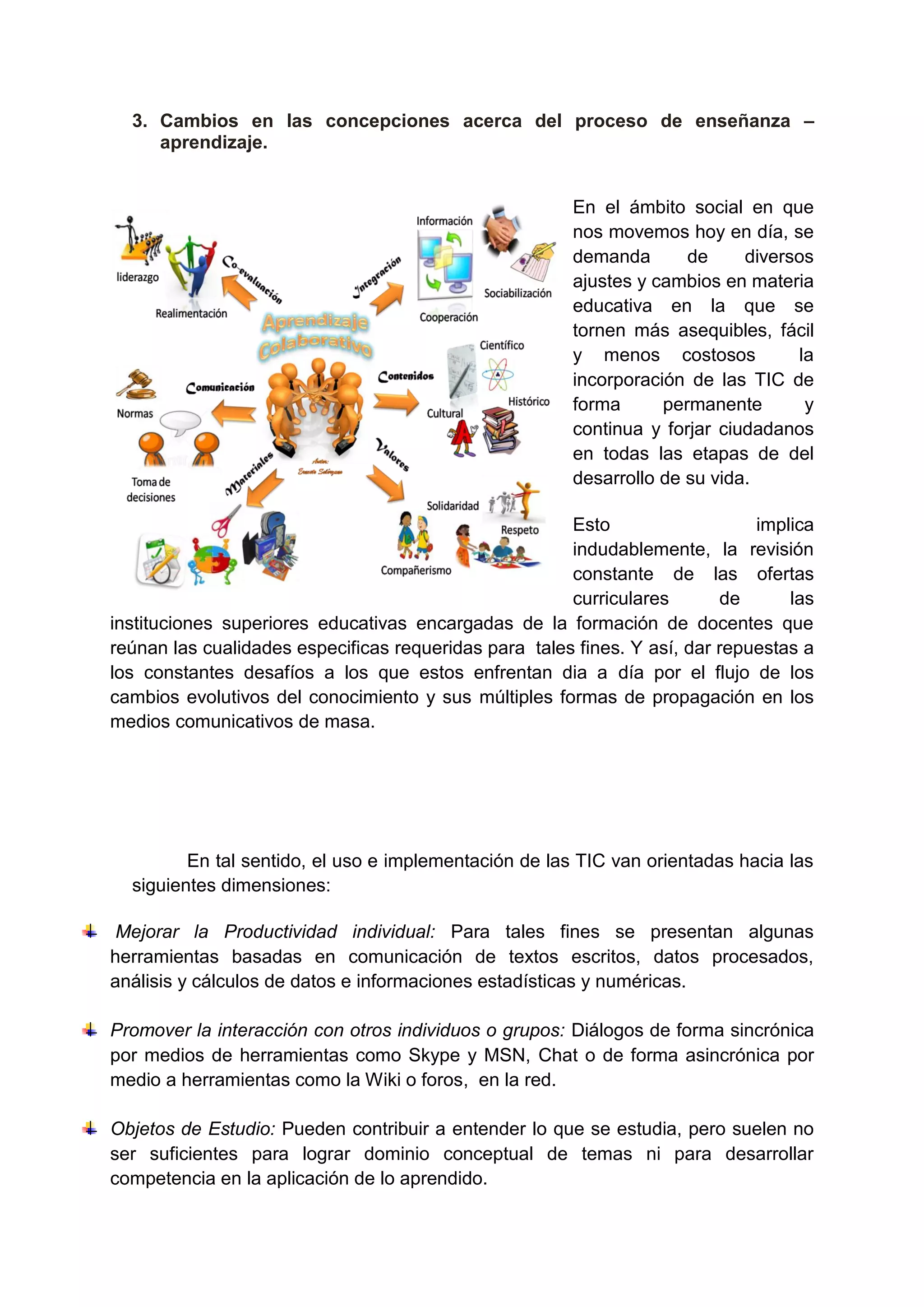 Las tic y la formacion docente | PDF