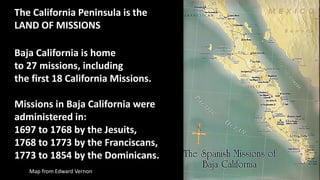 Last jesuit & first franciscan california missions | PDF