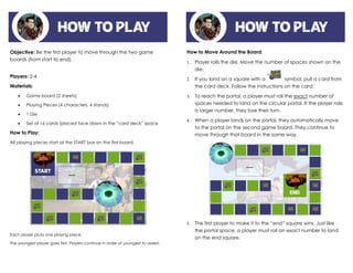 Last Kids on Earth Board Game Instructions Booklet | PPT