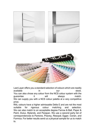 Last layer lucenza model j - english | PDF