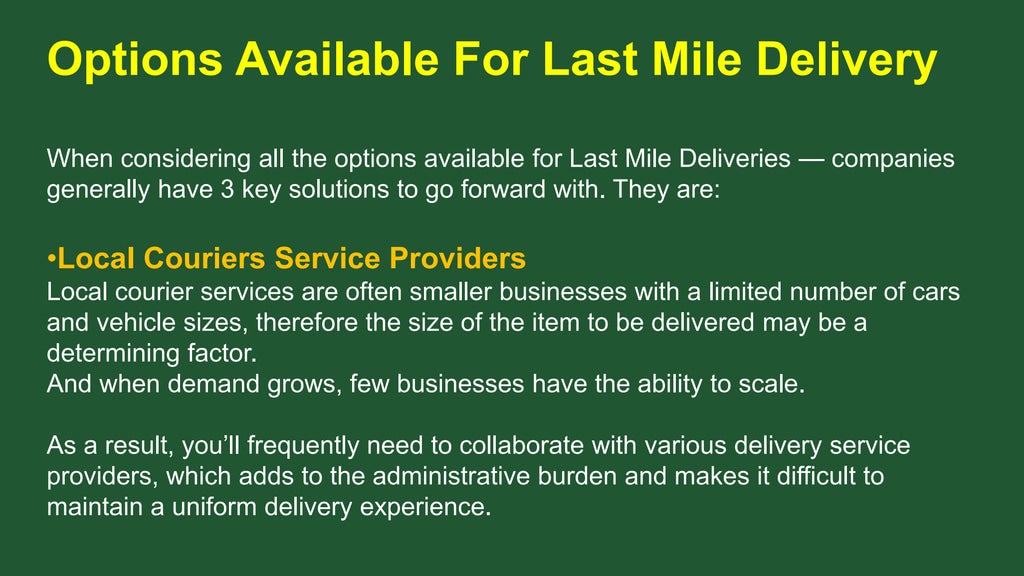 Last Mile Delivery: Meaning, Process, Benefits, challenges.pptx
