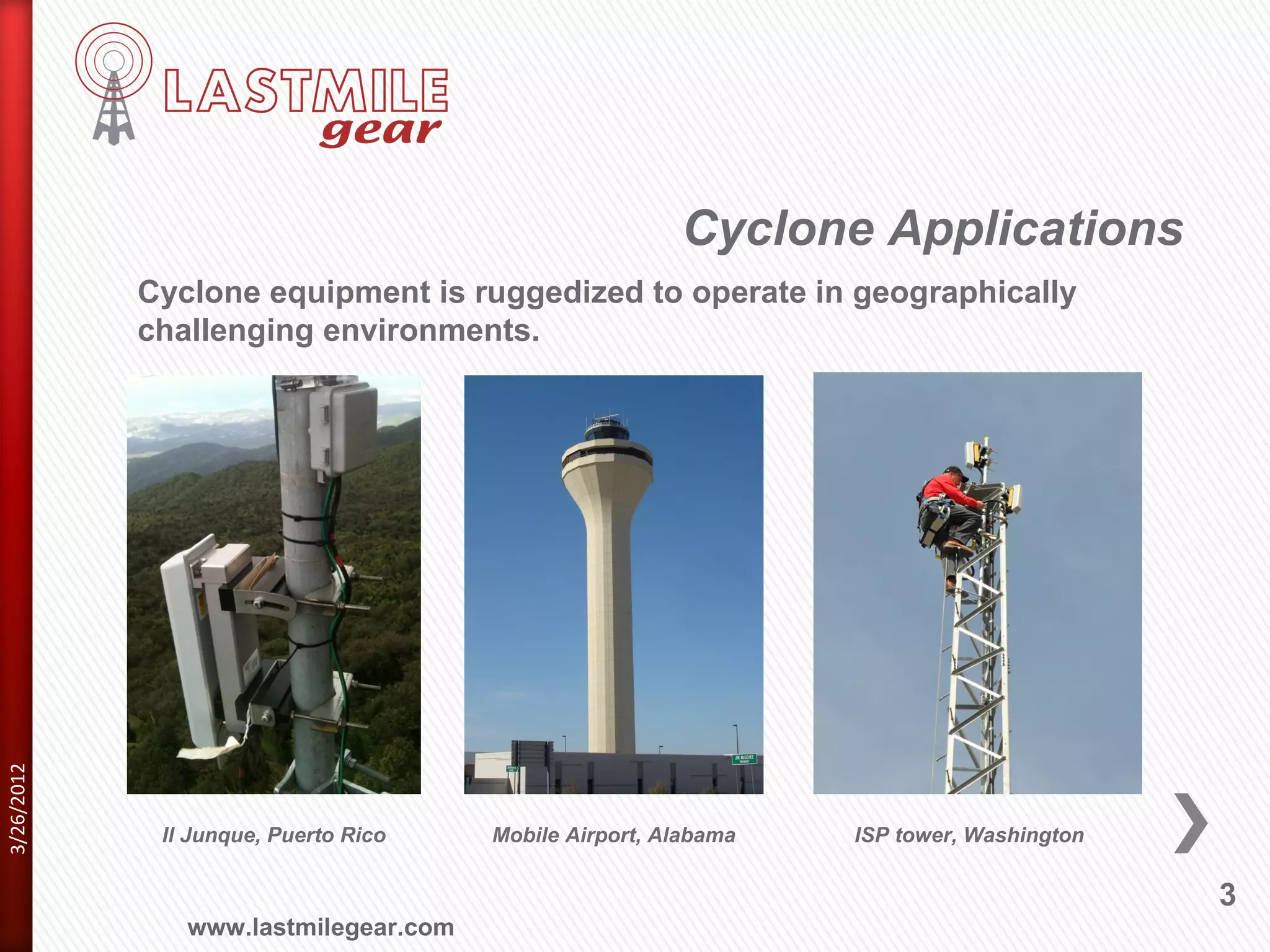 Last Mile Gear Manufactures Cyclone | PPT