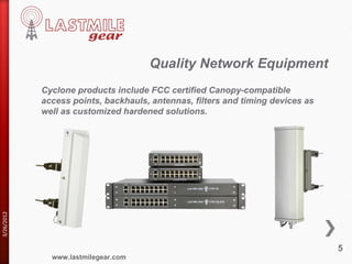 Last Mile Gear Manufactures Cyclone | PPT