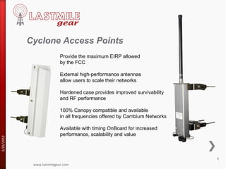 Last Mile Gear Manufactures Cyclone | PPT