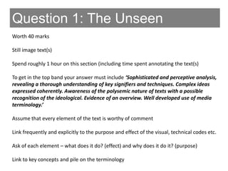AS Media : Last Minute Tips for MS1 | PPTX