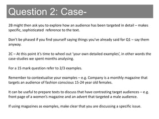 AS Media : Last Minute Tips for MS1 | PPTX